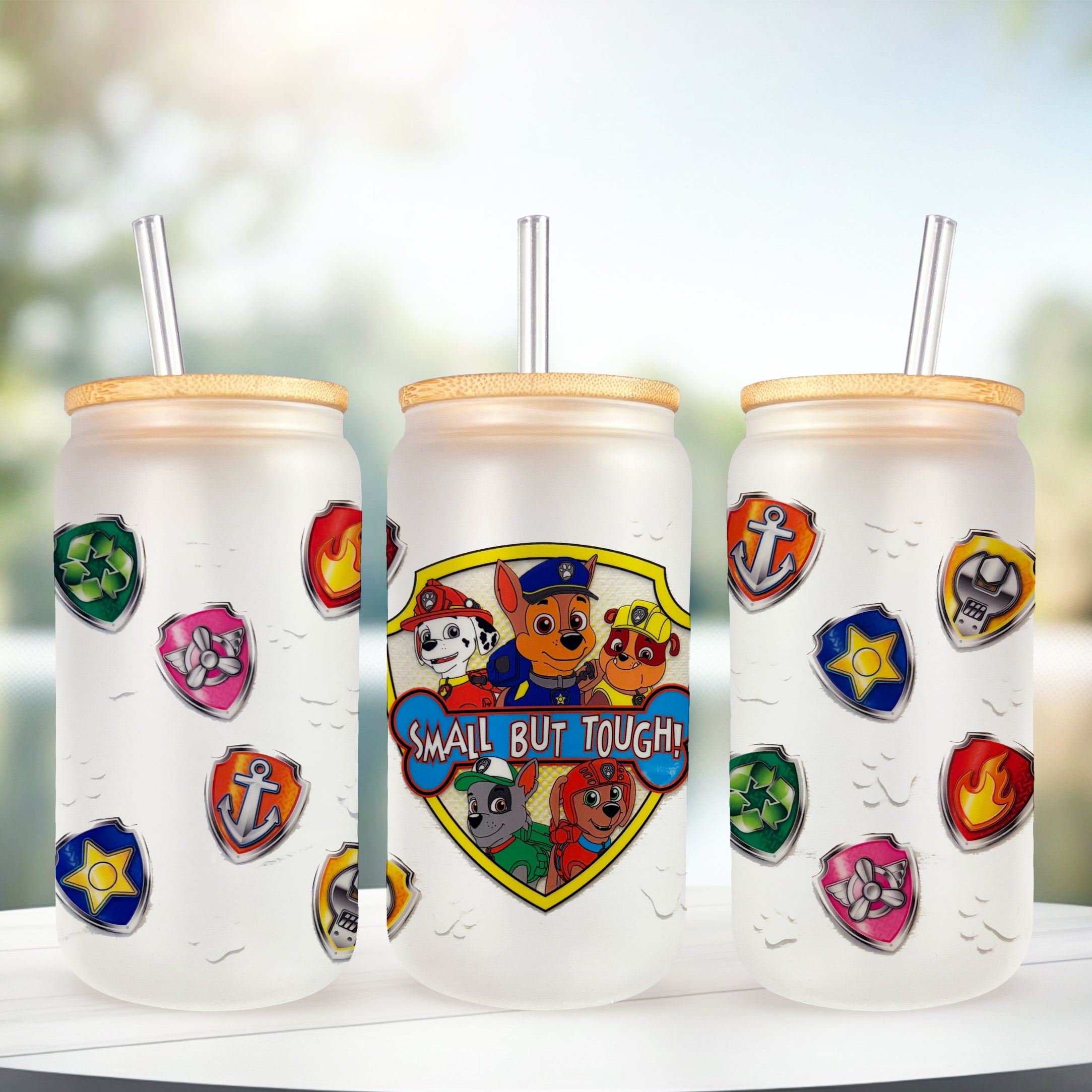 Small but Tough UV DTF- 16oz Cup Wrap – Okie Design Co