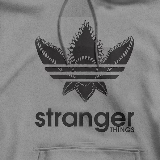 **PREORDER** Strange Things Sports Logo- Single Color (black)- 11.5” w ...